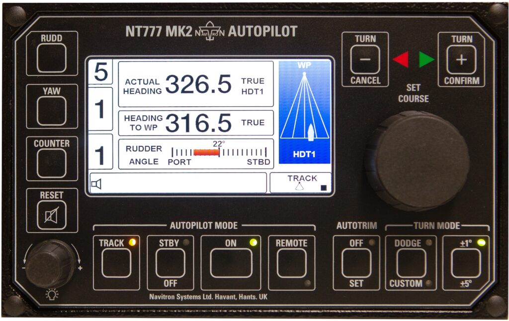 NT777 MK2 Autopilot – Navitron Systems Ltd